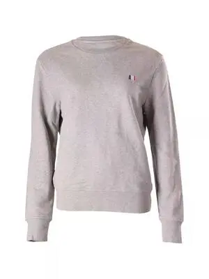 Ami Crewneck Cotton Sweatshirt - Grey