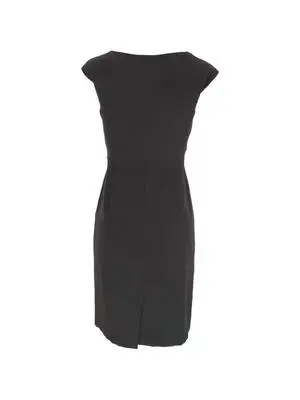 Max Mara Pleat-accent Midi Dress