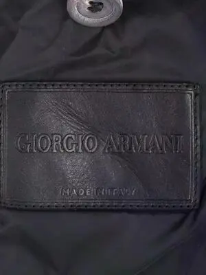 Giorgio Armani Mesh Back Peak Lapels Blazer