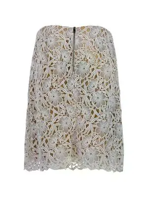 Burberry Lace Midi Skirt