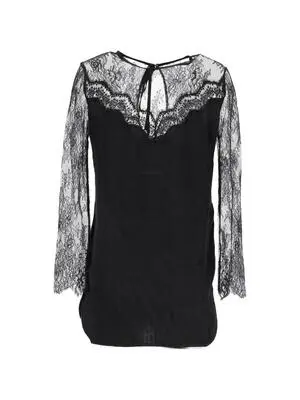 Sandro Lace-detail Blouse