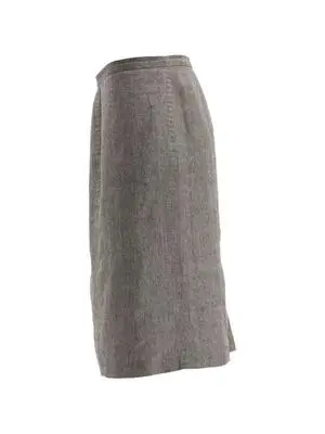 Max Mara Midi Linen Skirt