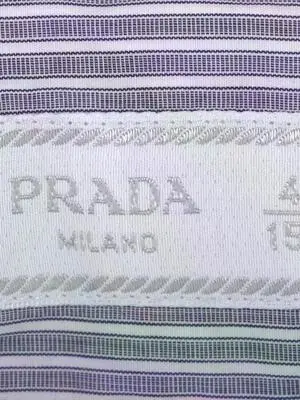 Prada Striped Cotton Shirt