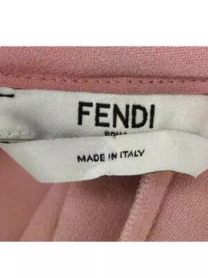 Fendi Ruffled-sleeve Turtleneck Mini Dress