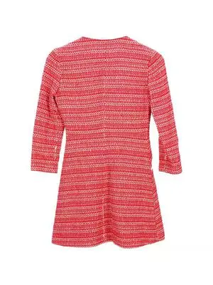 Maje Tweed Pattern Mini Dress