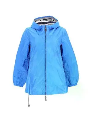Max Mara Hooded Windbreaker - Blue
