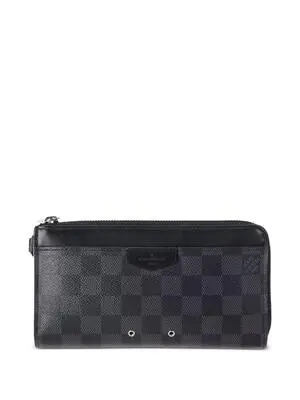 LOUIS VUITTON Dragonne Zippy Damier Wallet - Black