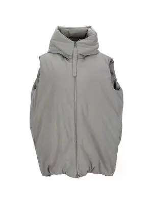 JIL SANDER Hooded Gilet - Grey