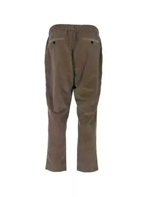 AMI Paris Cropped Corduroy Trousers