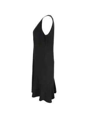 Max Mara V-neck Sleeveless Midi Dress