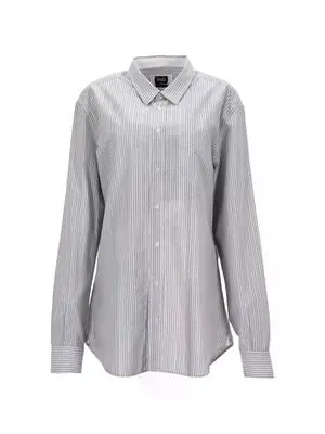 Dolce & Gabbana Striped Cotton Shirt - White
