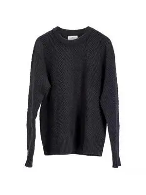 Mr P. Ribbed Merino-wool Sweater - Blue