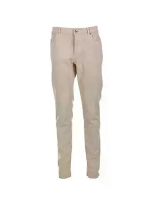 Brunello Cucinelli Button-fastening Trousers - Neutrals