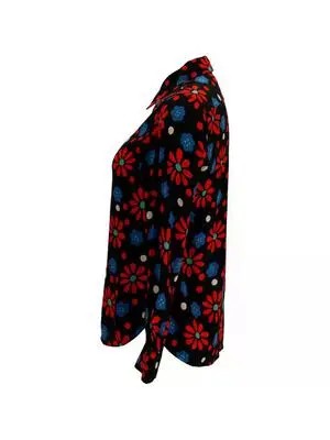 Saint Laurent Floral-print Button-down Shirt