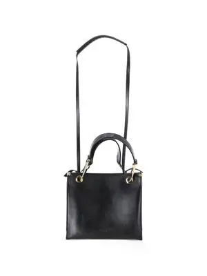 Marni Grip Leather Tote Bag