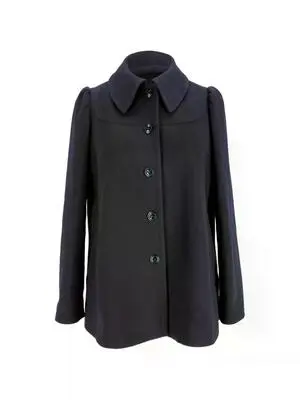 A.p.c. Marianne Button-up Coat - Blue