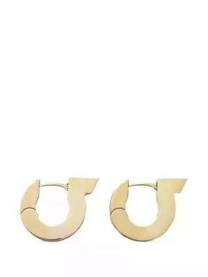 FERRAGAMO Gancini Earrings - Gold