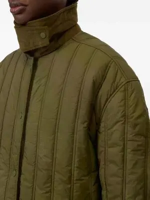 Closed Quilted Pockets Jacket