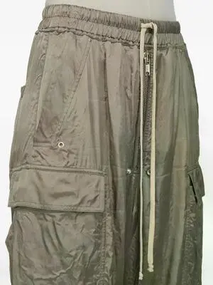 Rick Owens Drawstring-fastening Cargo Trousers - Grey