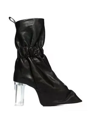 Rick Owens Temple Tied Taquito Boots - Black