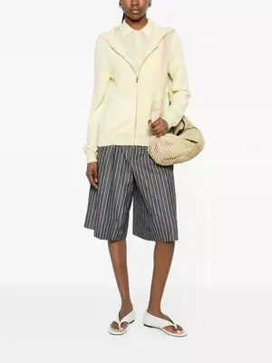Eric Bompard Zip Hooded Cardigan
