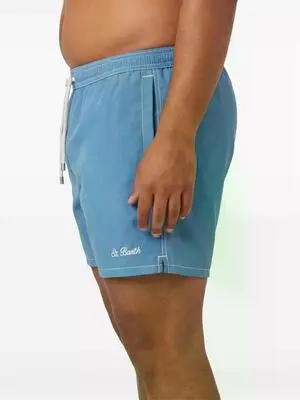 MC2 SAINT BARTH Drawstring Swim Shorts - Blue