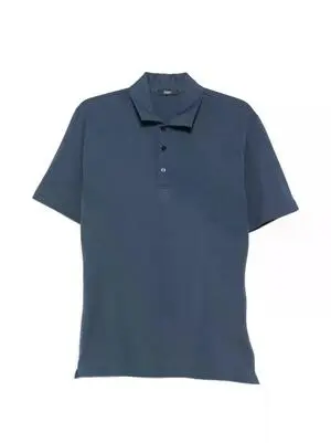Herno Short-sleeve Polo Shirt - Blue