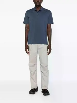 Herno Short-sleeve Polo Shirt Blue
