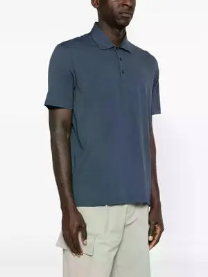 Herno Short-sleeve Polo Shirt - Blue