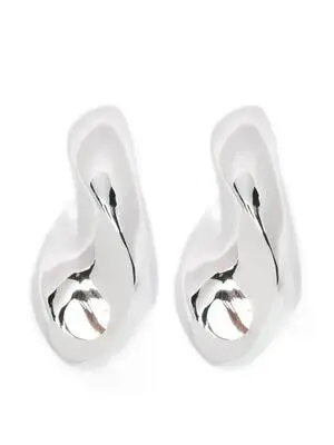 Maria Black Silver Earrings