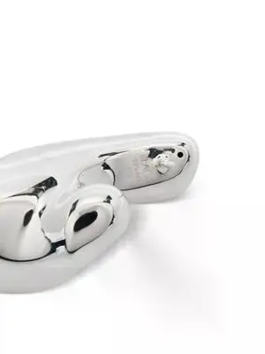 MARIA BLACK Palomino Saddle Earrings - Silver