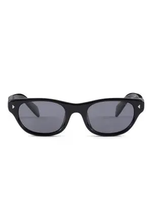 Prada Round-frame Sunglasses - Black