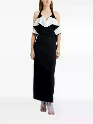 Proenza Schouler Sanna Ruffled Midi Dress