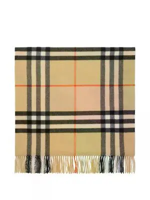 Burberry Check Equestrian Knight Design Scarf