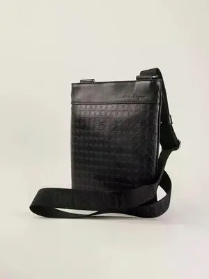 FERRAGAMO Logo Embossed Shoulder Bag