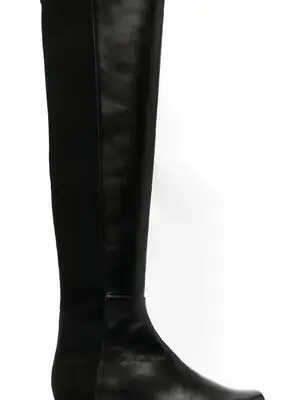 STUART WEITZMAN Paneled Leather Boots