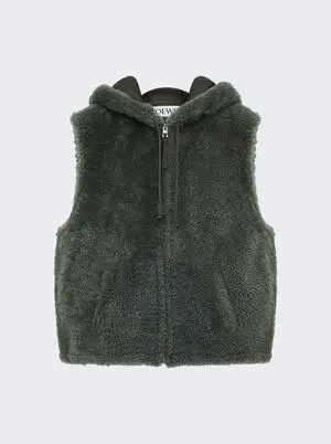 Loewe Vest Khaki - Green