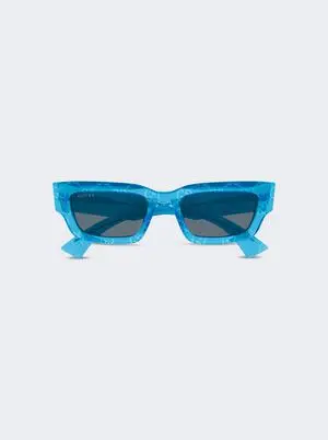Gucci Rectangle Frame Sunglasses - A