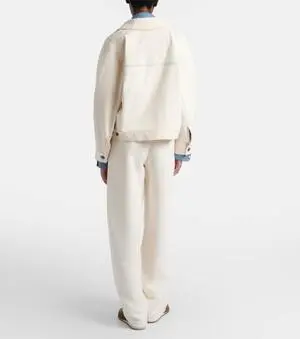 Max Mara Dente Cotton-blend Sweatpants
