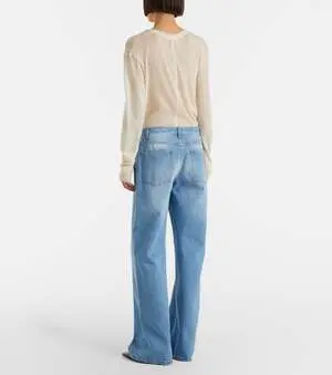 THE ROW Eglitta Straight Leg Jeans