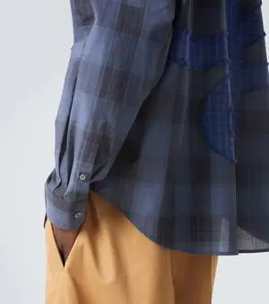 Loewe Checked Cotton Poplin Shirt