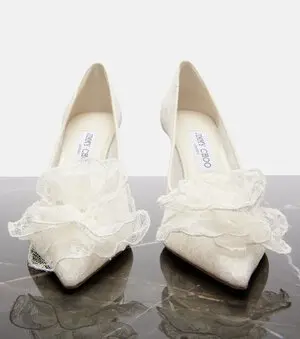 JIMMY CHOO Mimmi Lace Pumps