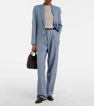 Loro Piana Guia Wool, Silk, And Linen Jacket