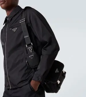 Prada Re-nylon Shoulder Bag - Black