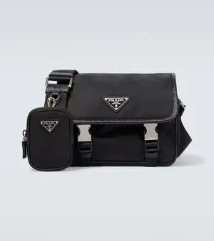 Prada Re-nylon Shoulder Bag - Black
