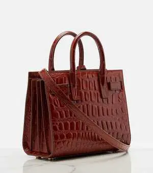 Saint Laurent Sac De Jour Nano Top-handle Bag - Brown
