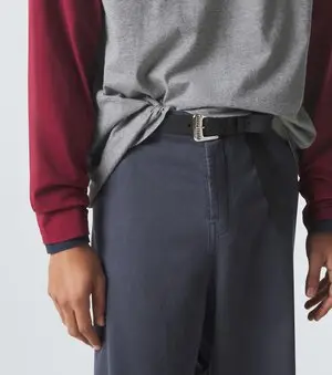 Miu Miu Cotton Jersey Henley Shirt