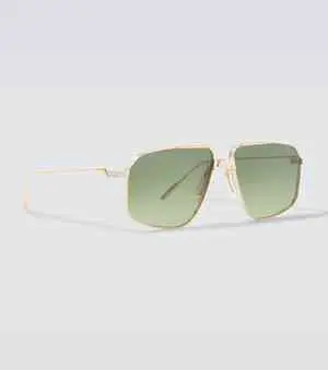 JACQUES MARIE MAGE Aviator Sunglasses