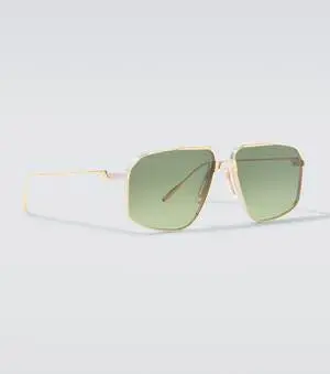 JACQUES MARIE MAGE Jagger Aviator Sunglasses