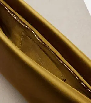 Saint Laurent Evening Satin Clutch